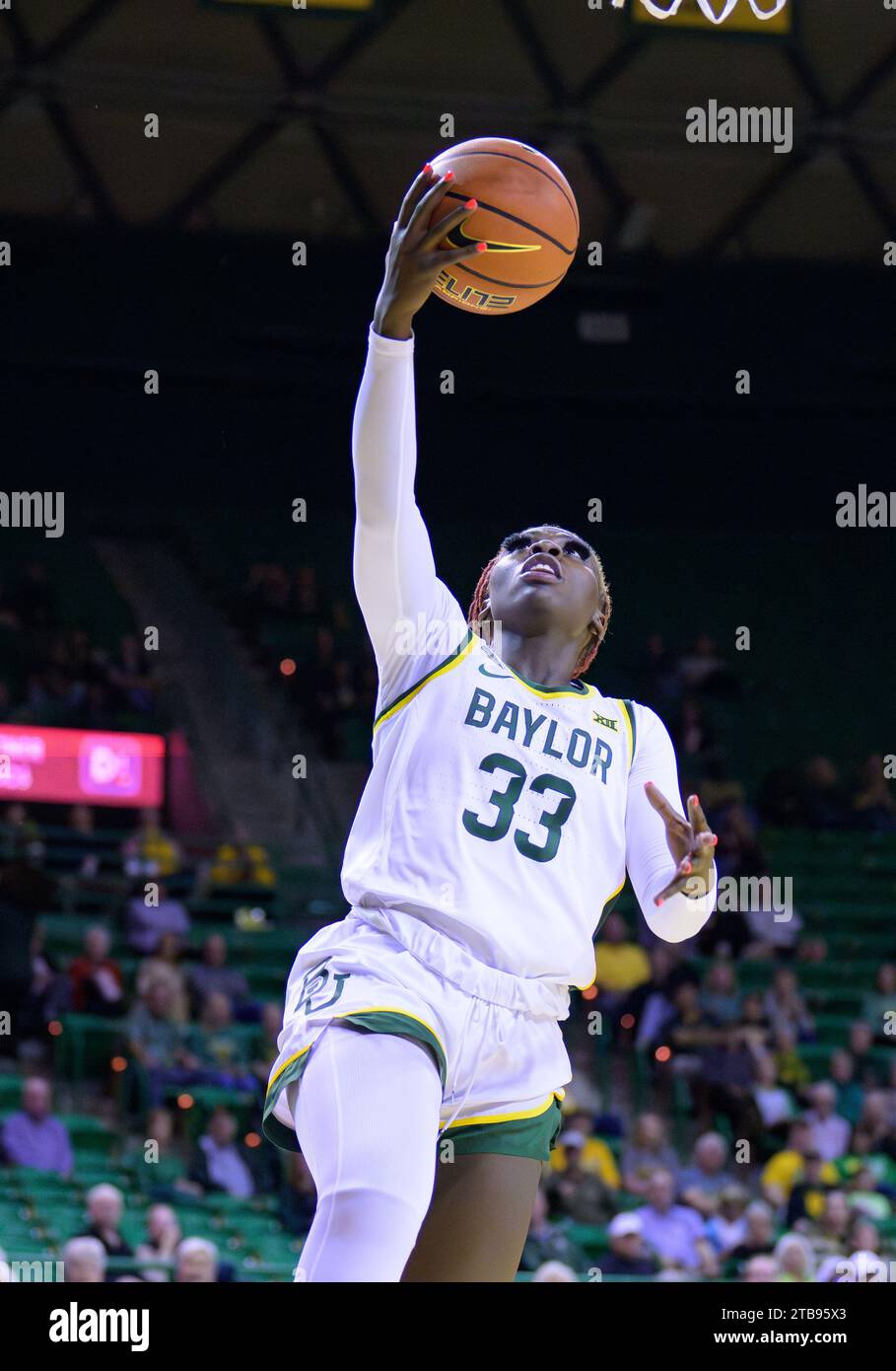 Ferrell Center Waco, Texas, USA. 3rd Dec, 2023. Baylor Lady Bears guard ...