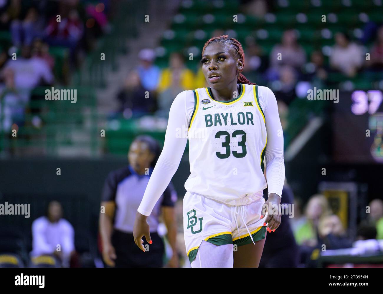 Ferrell Center Waco, Texas, USA. 3rd Dec, 2023. Baylor Lady Bears guard ...