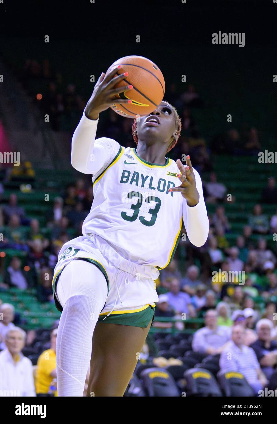 Ferrell Center Waco, Texas, USA. 3rd Dec, 2023. Baylor Lady Bears guard ...