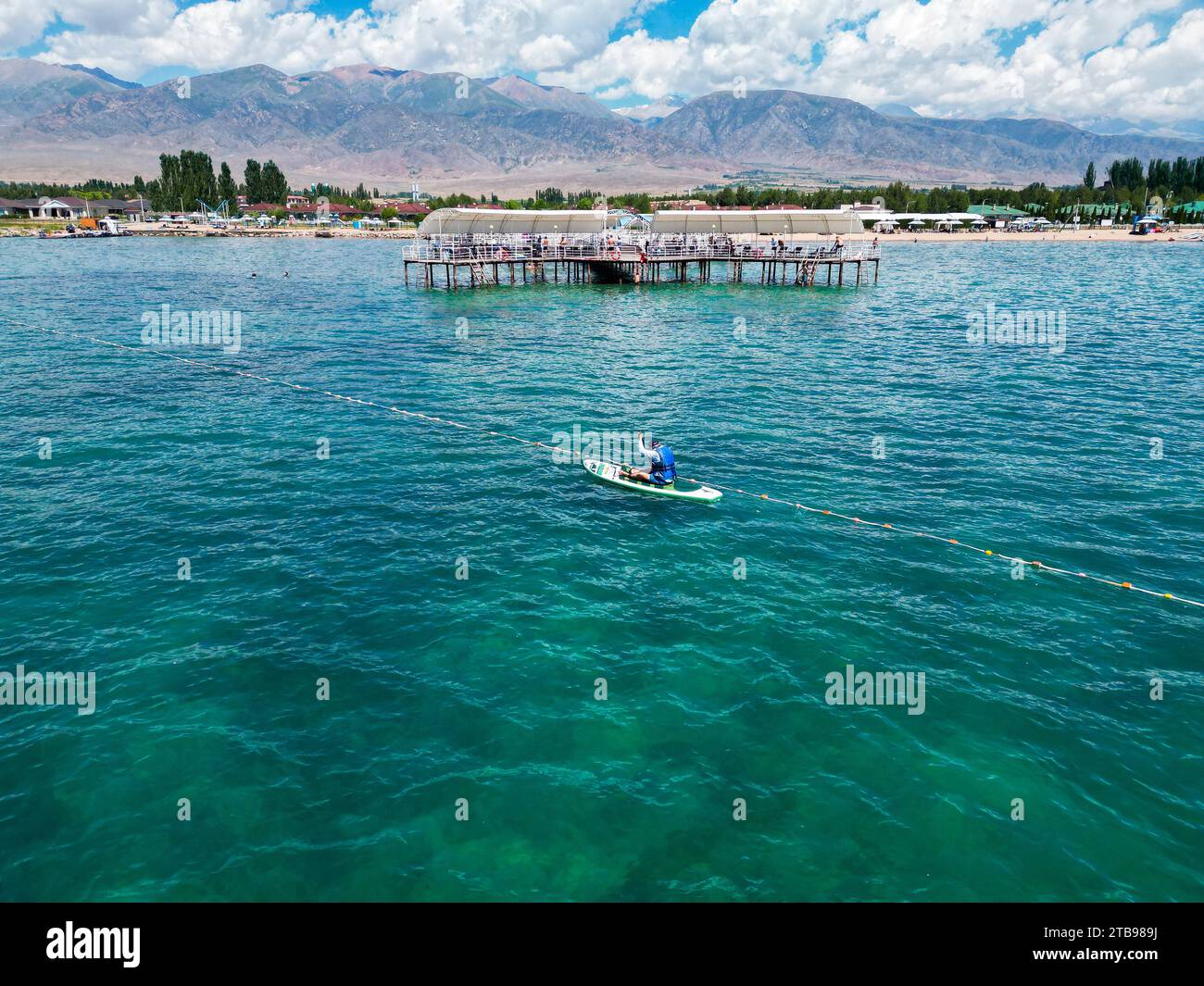 Aerial view man stand up hi-res stock photography and images - Alamy