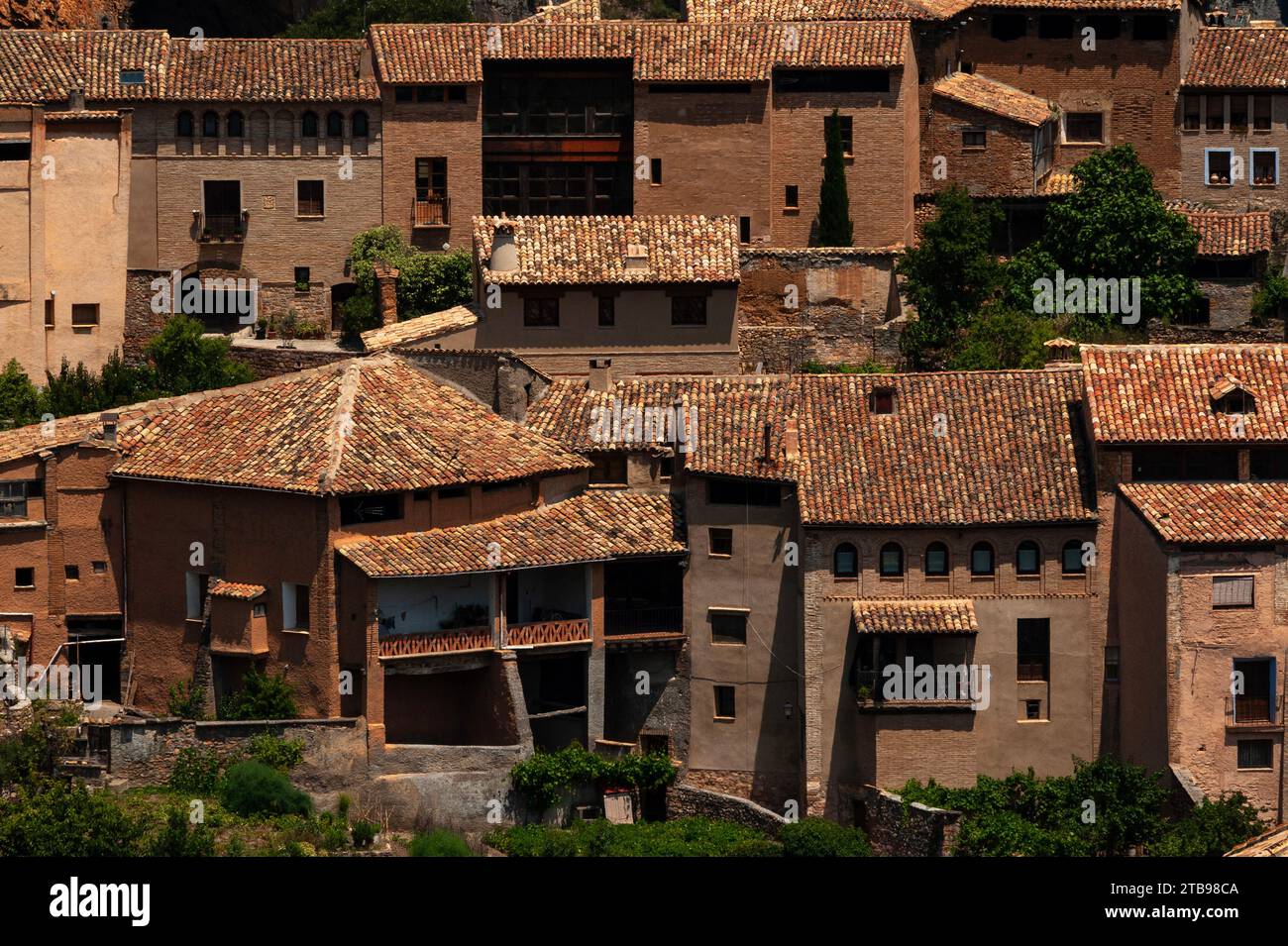 Vernacular architecture in medieval village of Alquézar in the ...