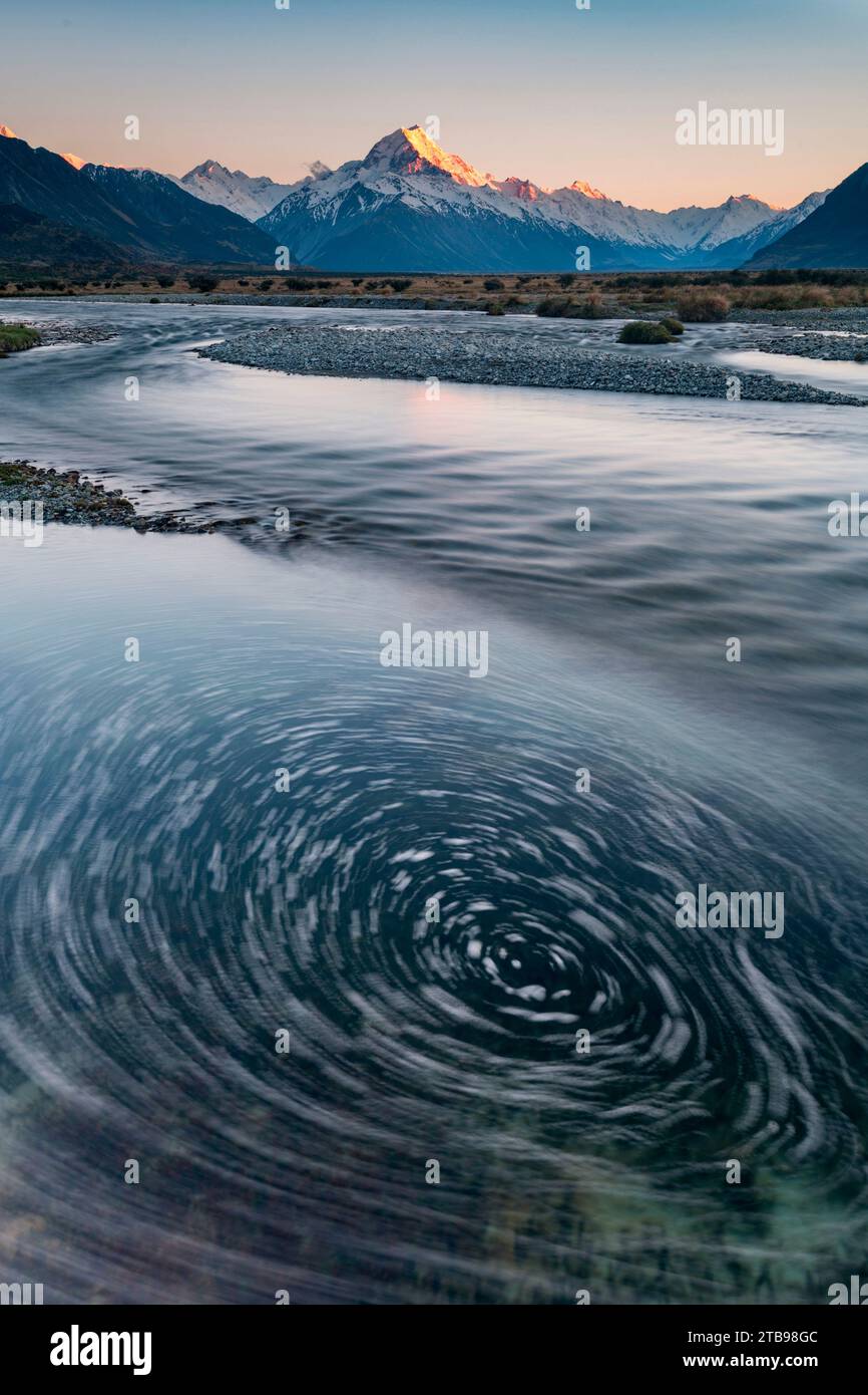 Mountain river snow slow motion hi-res stock photography and images - Alamy