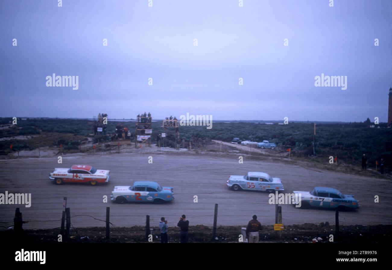 DAYTONA BEACH, FL - FEBRUARY 26: Billy Myers in the Mercury #14 car ...