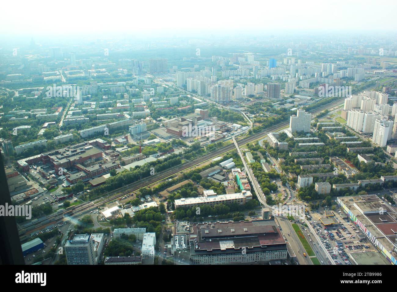 Aerial view of moscow hi-res stock photography and images - Alamy