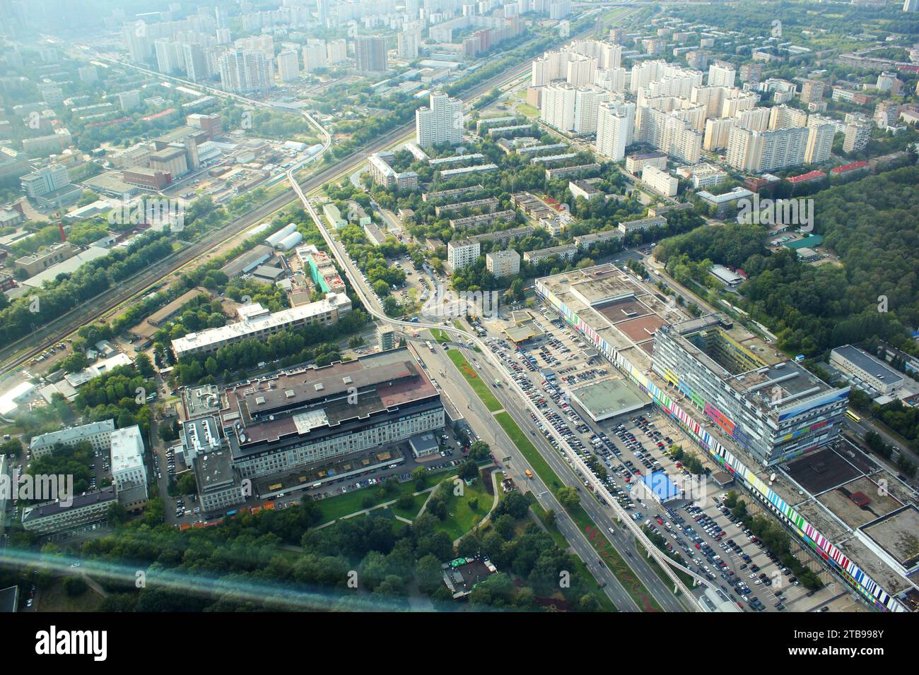 Aerial view of moscow hi-res stock photography and images - Alamy