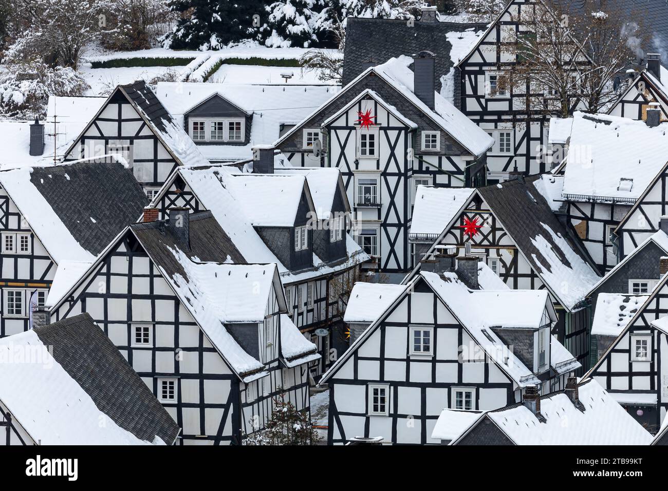 The historic center of Freudenberg in Germany Stock Photo - Alamy