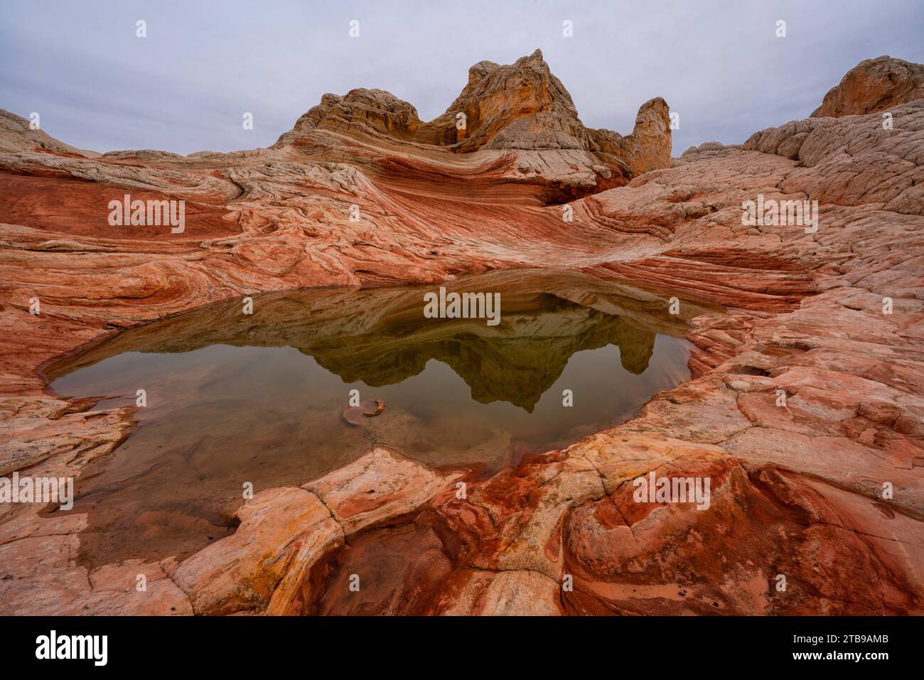 Scenic view of the Navajo stone rock formations, known as Lollipop ...