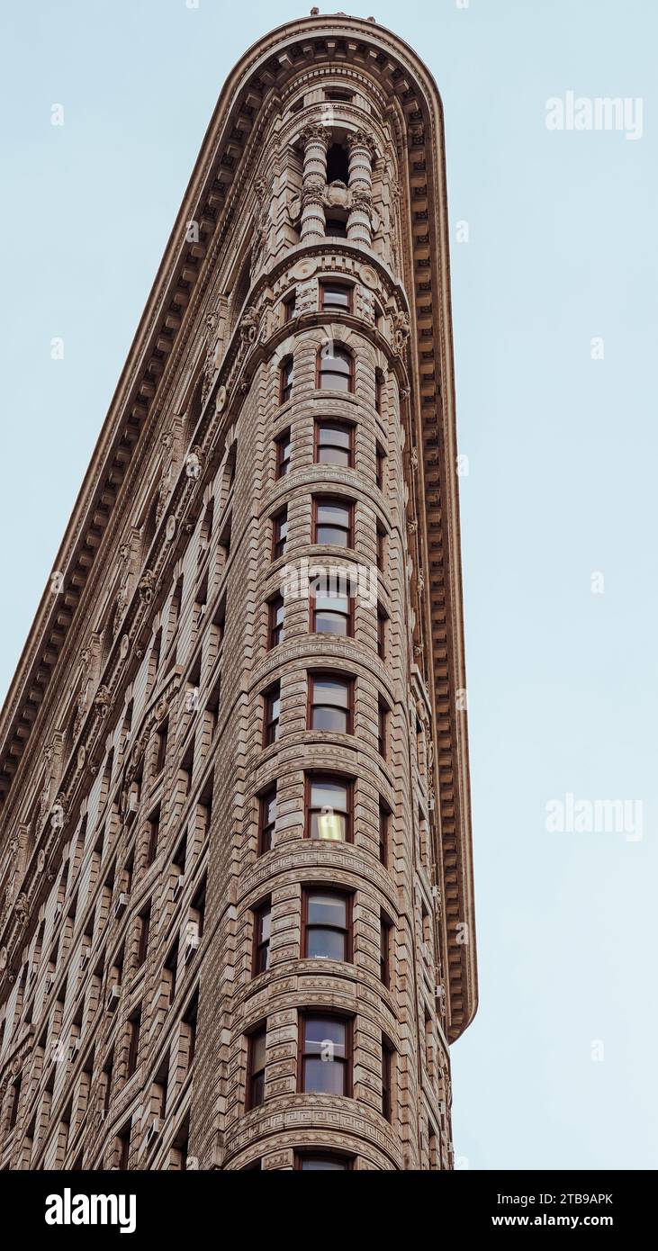 Closeup of Flatiron Building in New York City Stock Photo - Alamy