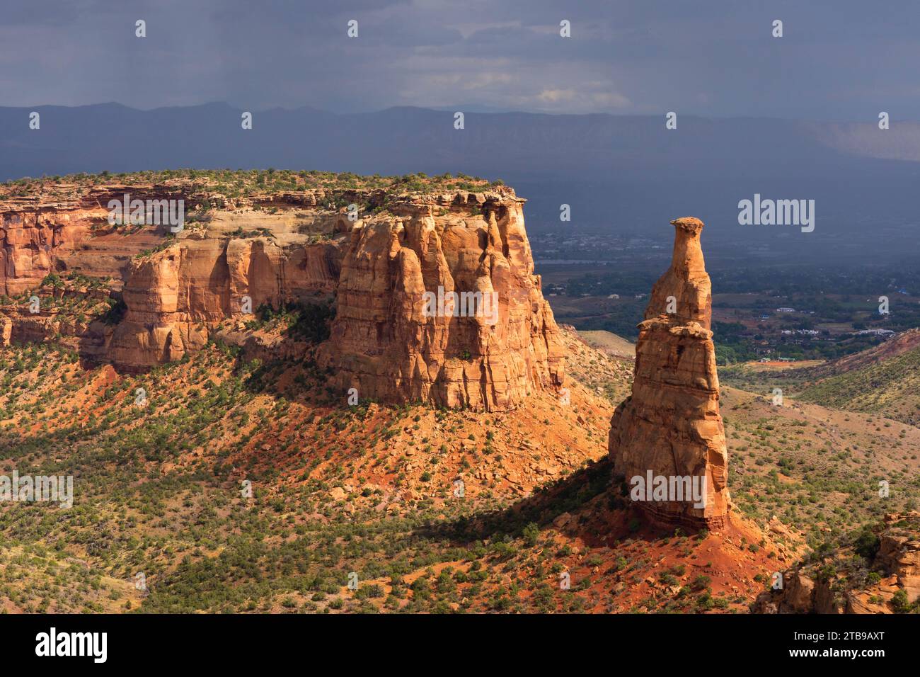 Landscape of Colorado National Monument near Grand Junction, Colorado ...