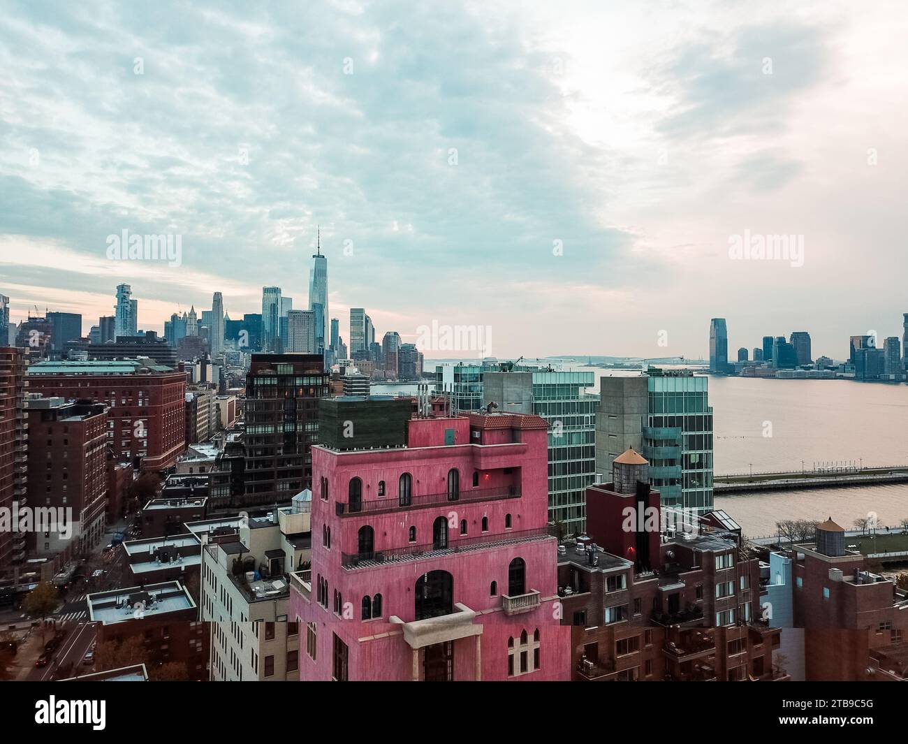 The skylines of New York City Stock Photo - Alamy