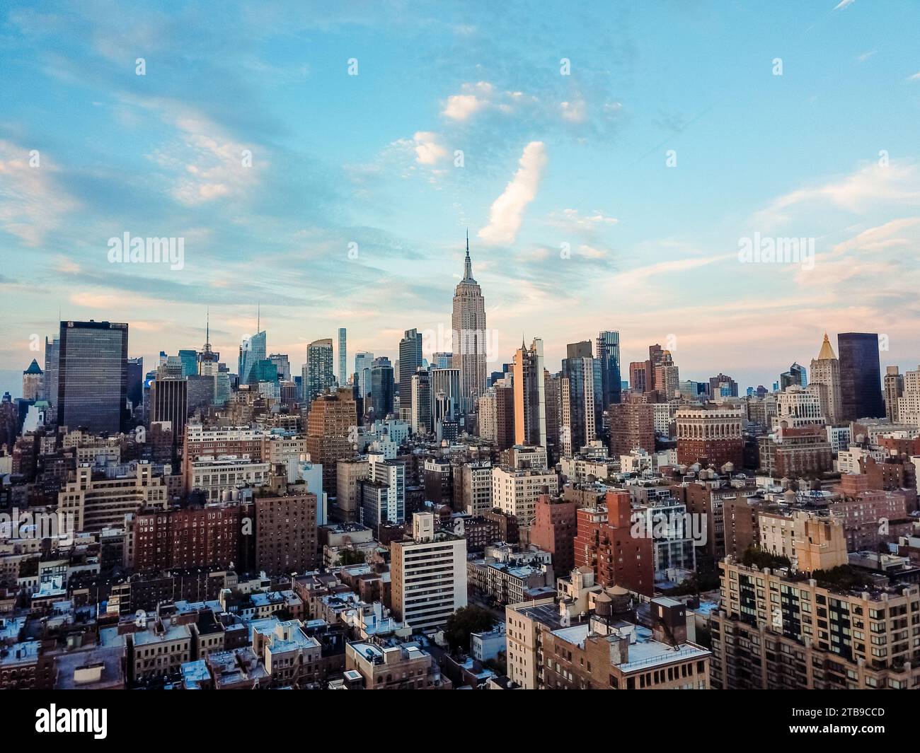 The skylines of New York City Stock Photo - Alamy