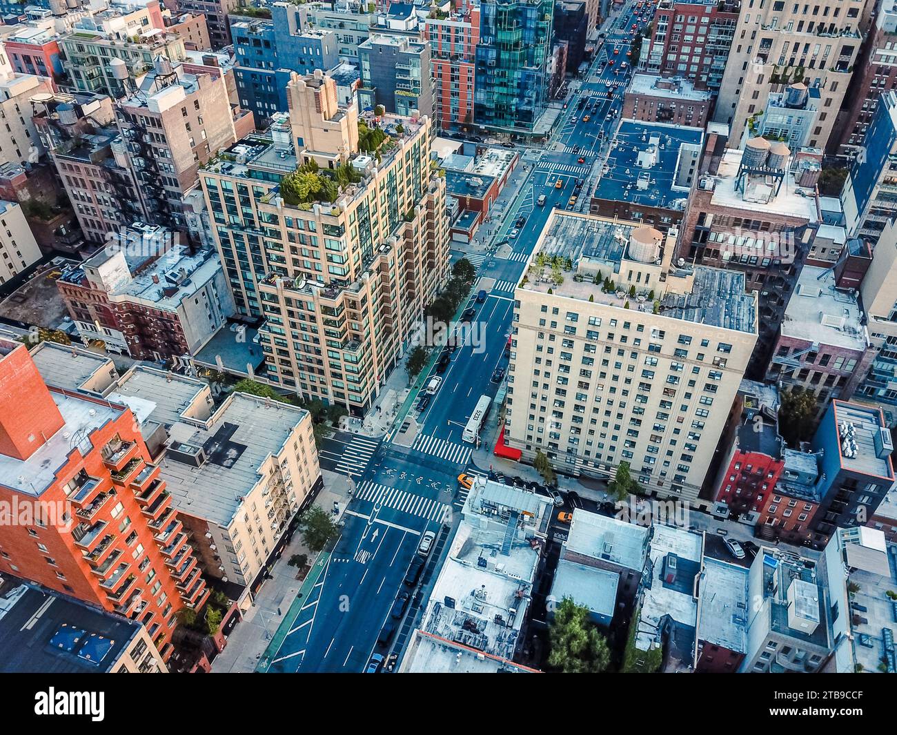 The New York City buildings Stock Photo - Alamy