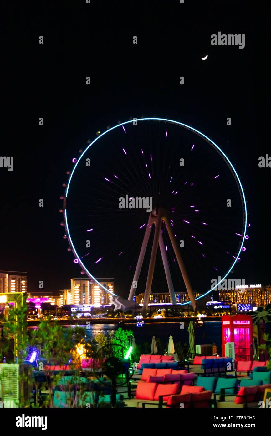 Dubai, United Arab Emirates - June 21, 2023: Bluewaters island in Dubai ...