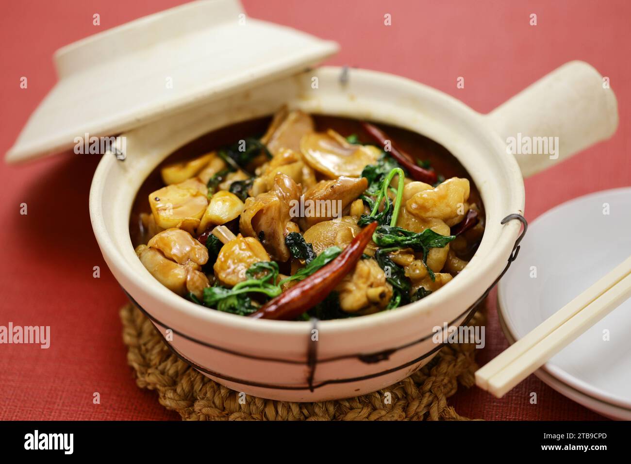 Traditional three pot hi-res stock photography and images - Alamy