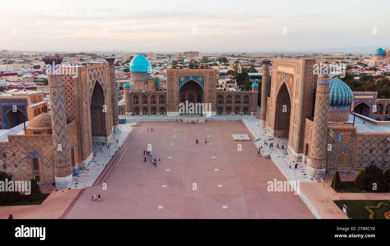 Samarkand aerial hi-res stock photography and images - Alamy