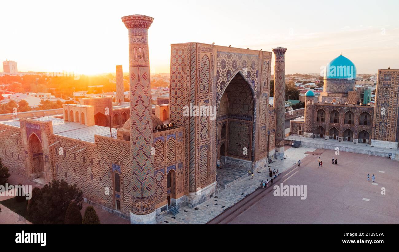 Samarkand aerial hi-res stock photography and images - Alamy