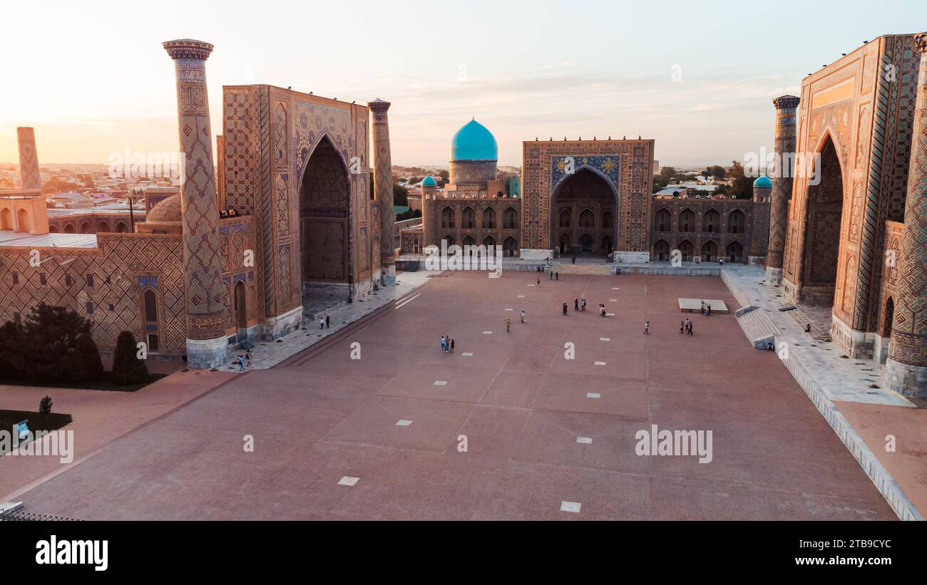 Samarkand aerial hi-res stock photography and images - Alamy