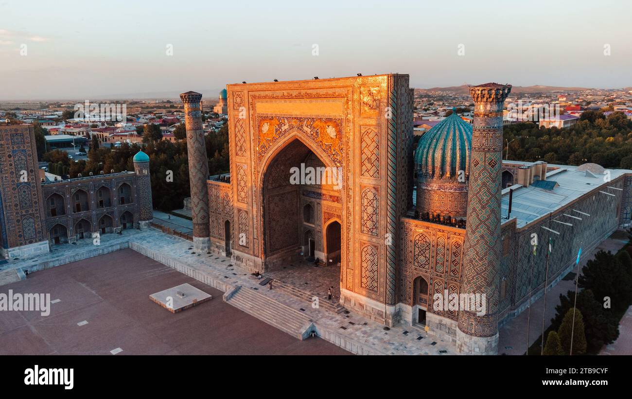 Samarkand aerial hi-res stock photography and images - Alamy