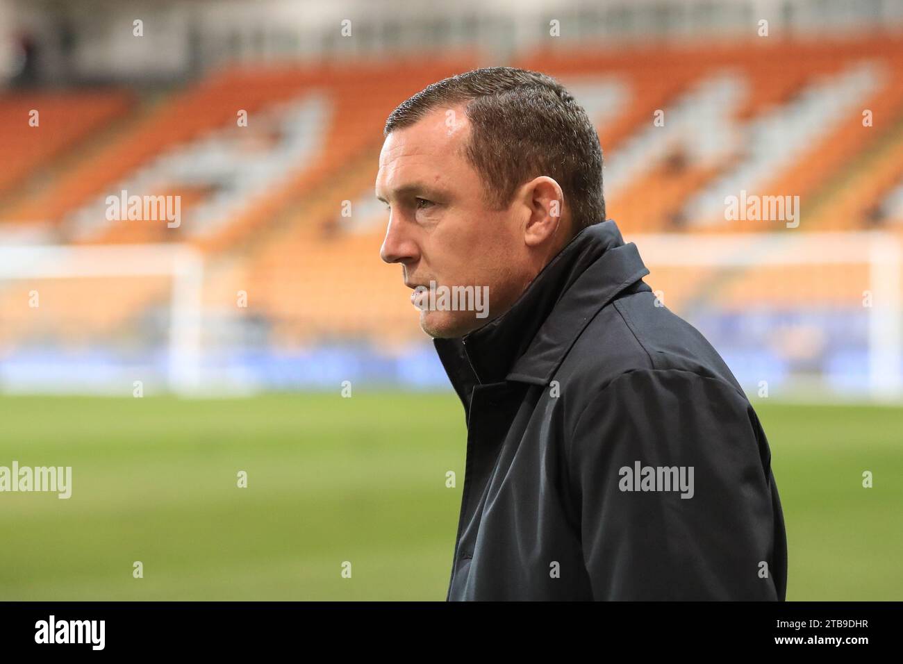 Neill Collins Head coach of Barnsley arrives during the Bristol Street ...