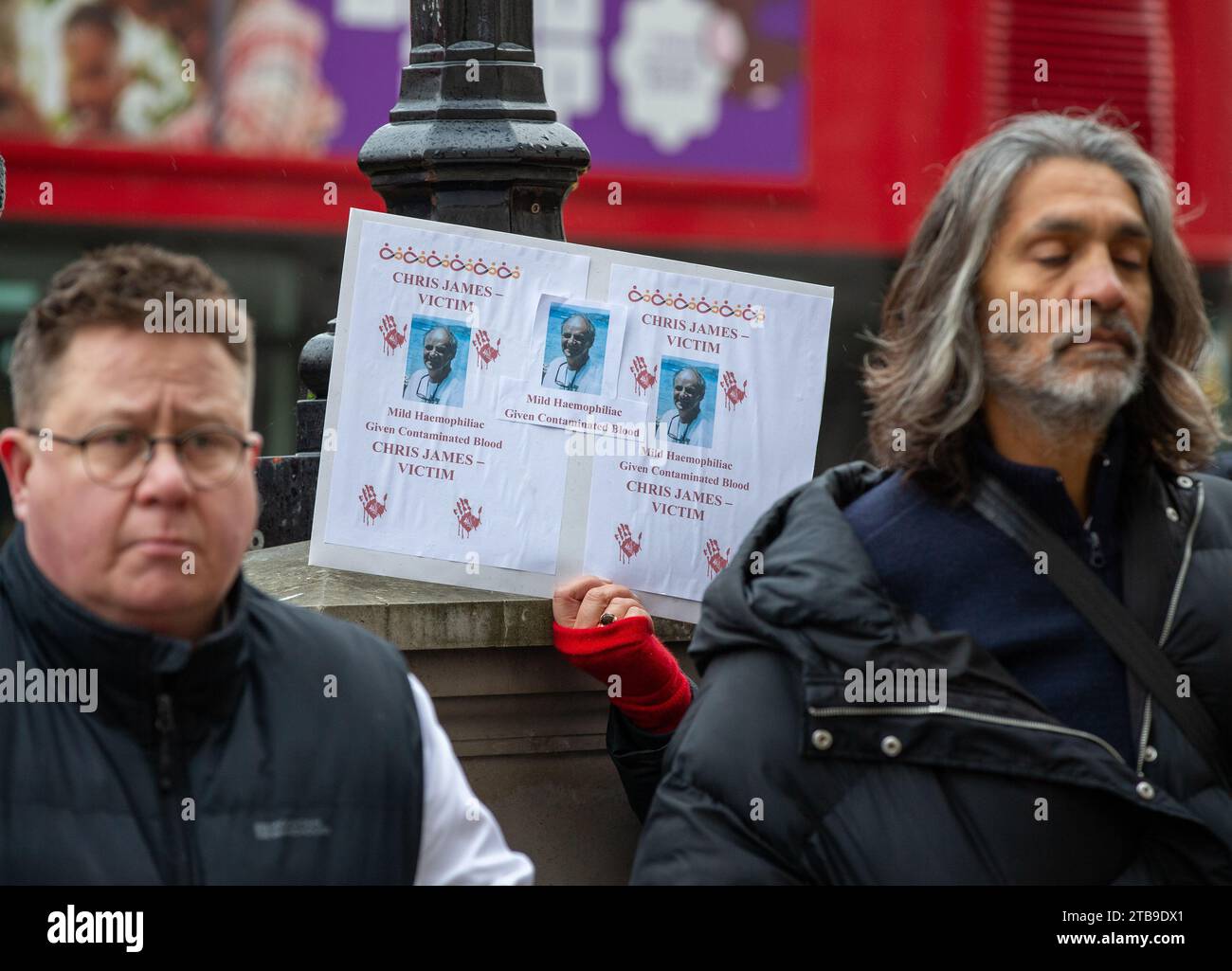 London, UK. 5th Nov, 2023. Last year, the contaminated blood inquiry ...