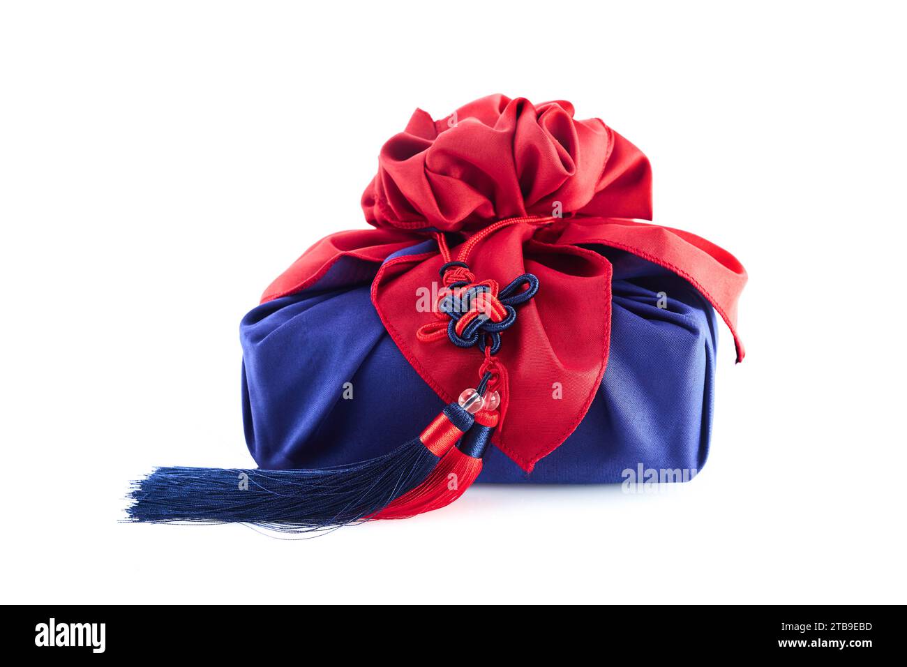 Korean traditional gift packaging cloth made of silk bojagi and ...