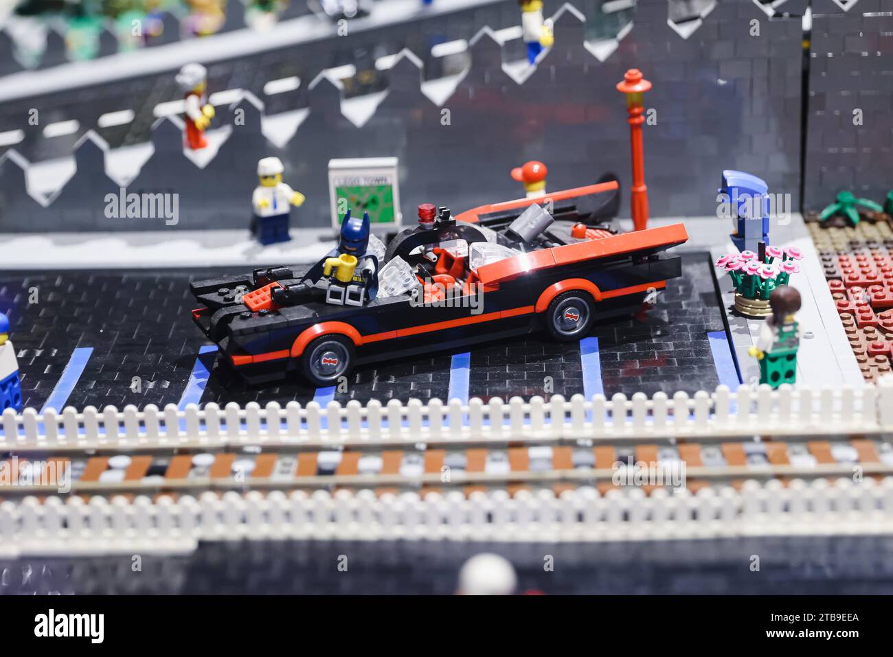 Milan, Italy. 21st Nov, 2023. A diorama is on display during the ...