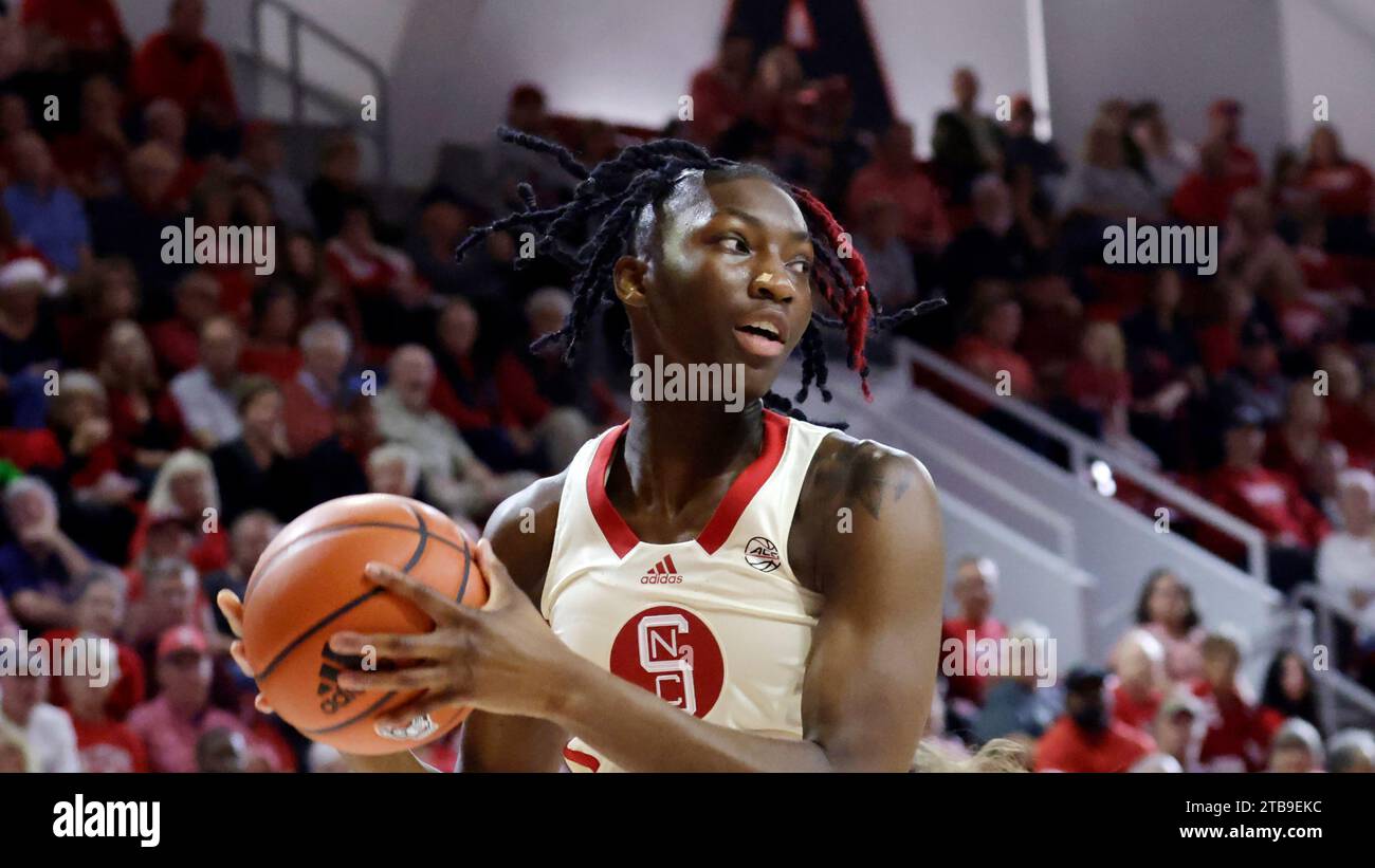 North Carolina State guard Saniya Rivers (22) grabs a rebound during an ...