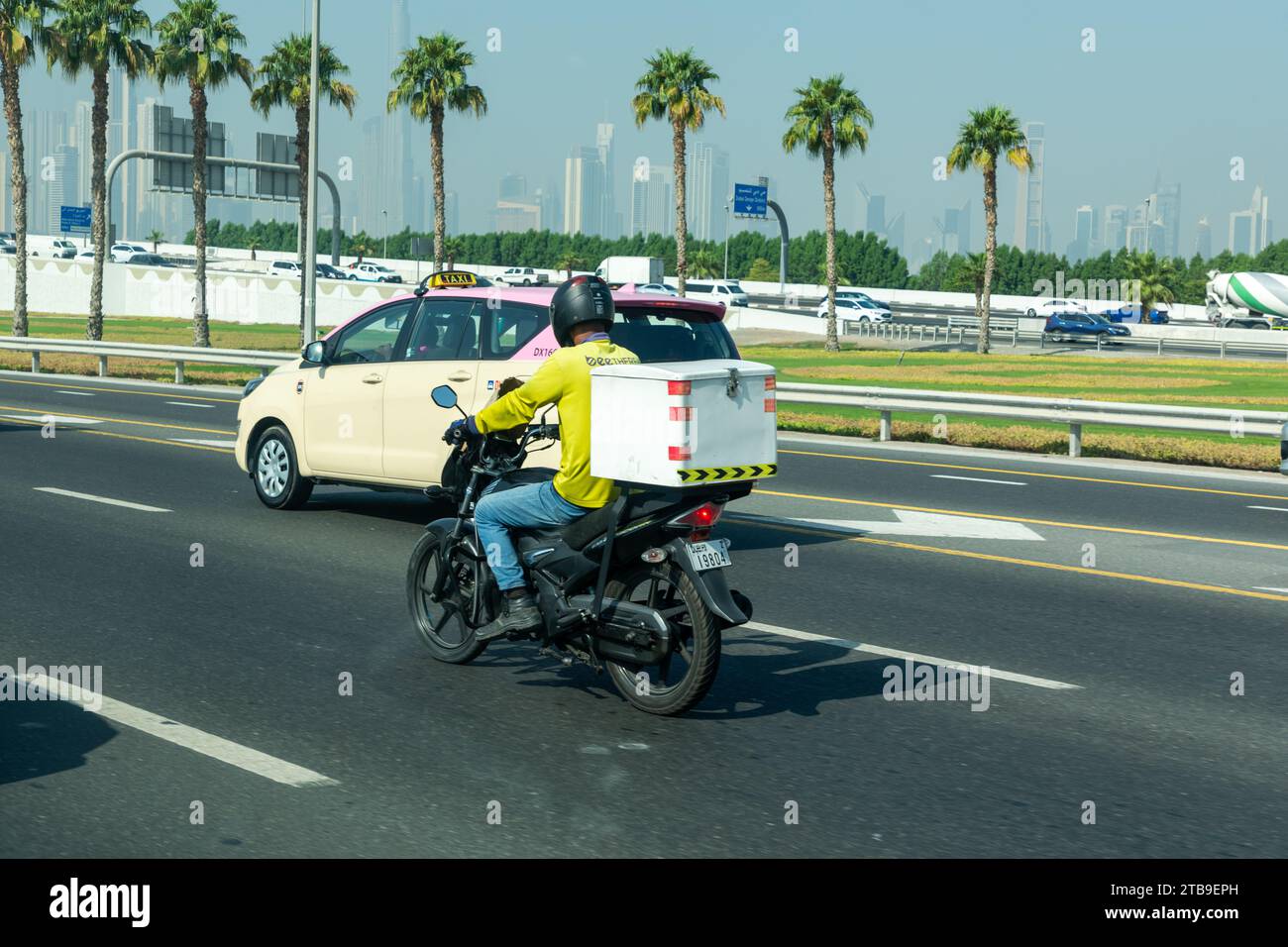 Dubai, United Arab Emirates - June 21, 2023: Dubai Food Delivery ...