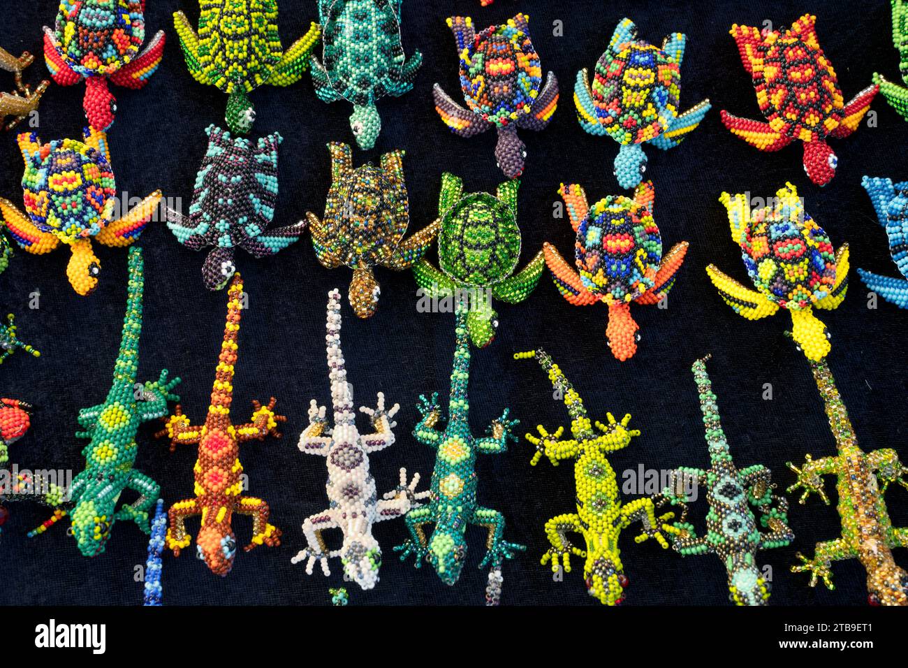 Native American beaded craft. Near Taos New Mexico Stock Photo - Alamy