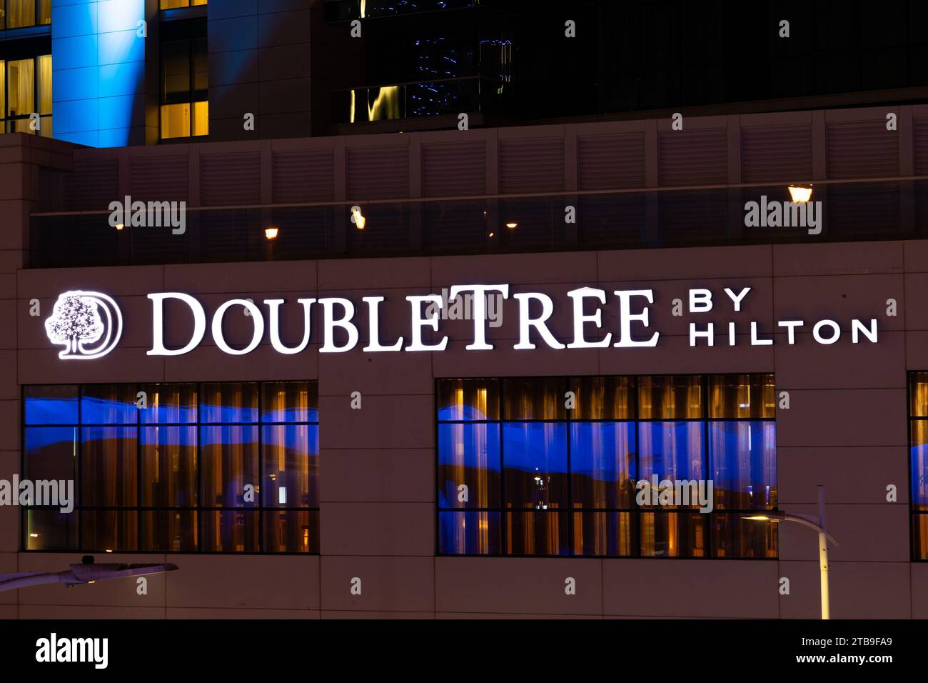 Dubai, United Arab Emirates - June 21, 2023: DoubleTree by Hilton Dubai ...