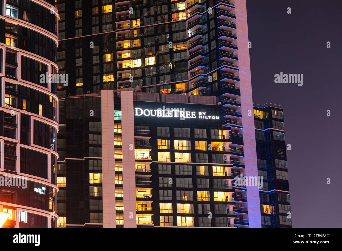 Dubai, United Arab Emirates - June 21, 2023: DoubleTree by Hilton Dubai ...