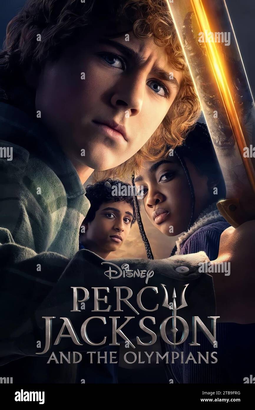Percy Jackson And The Olympians Poster Walker Scobell Aryan Simhadri