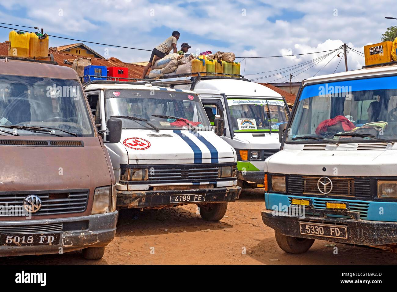 African bush taxis hi-res stock photography and images - Alamy