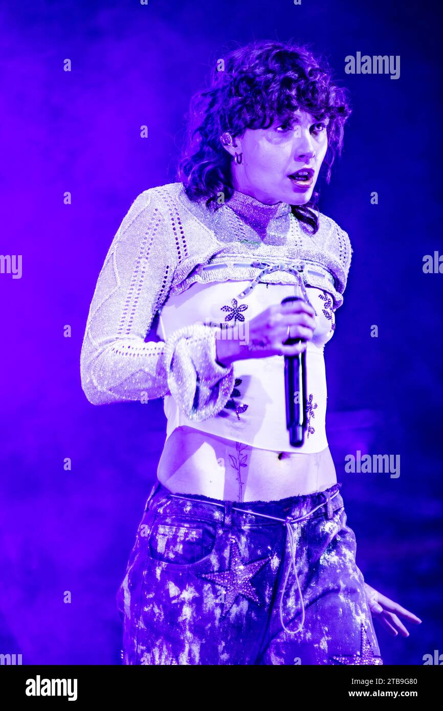 Milan Italy. 04th Dec 2023. The Italian singer-songwriter and rapper ...