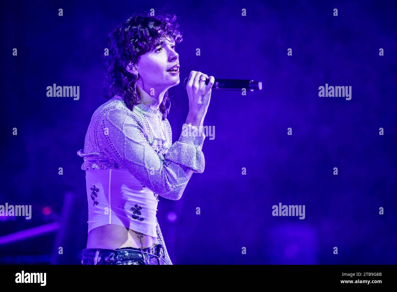 Milan Italy. 04th Dec 2023. The Italian singer-songwriter and rapper ...