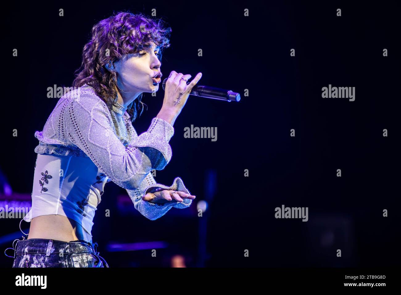 Milan Italy. 04th Dec 2023. The Italian singer-songwriter and rapper ...