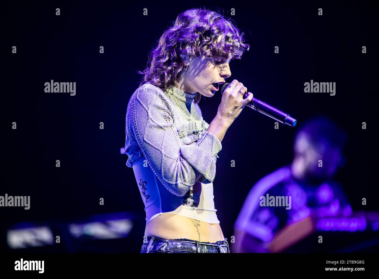 Milan Italy. 04th Dec 2023. The Italian singer-songwriter and rapper ...