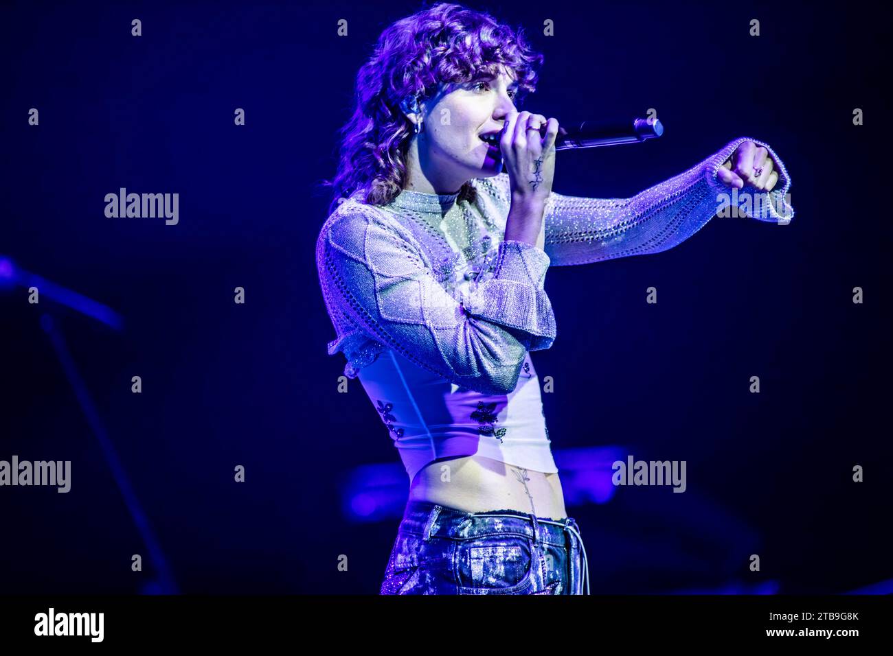 Milan Italy. 04th Dec 2023. The Italian singer-songwriter and rapper ...