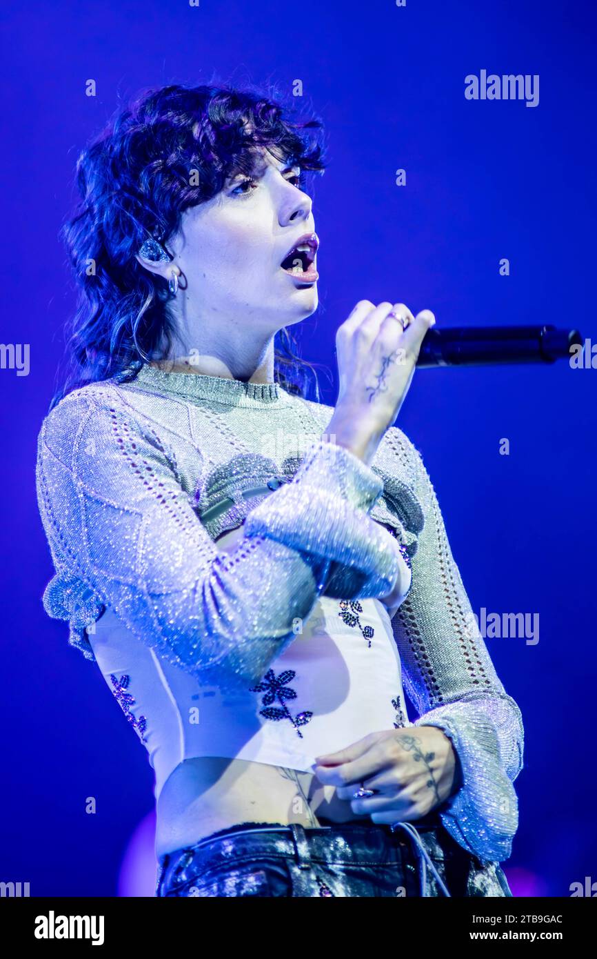 Milan Italy. 04th Dec 2023. The Italian singer-songwriter and rapper ...