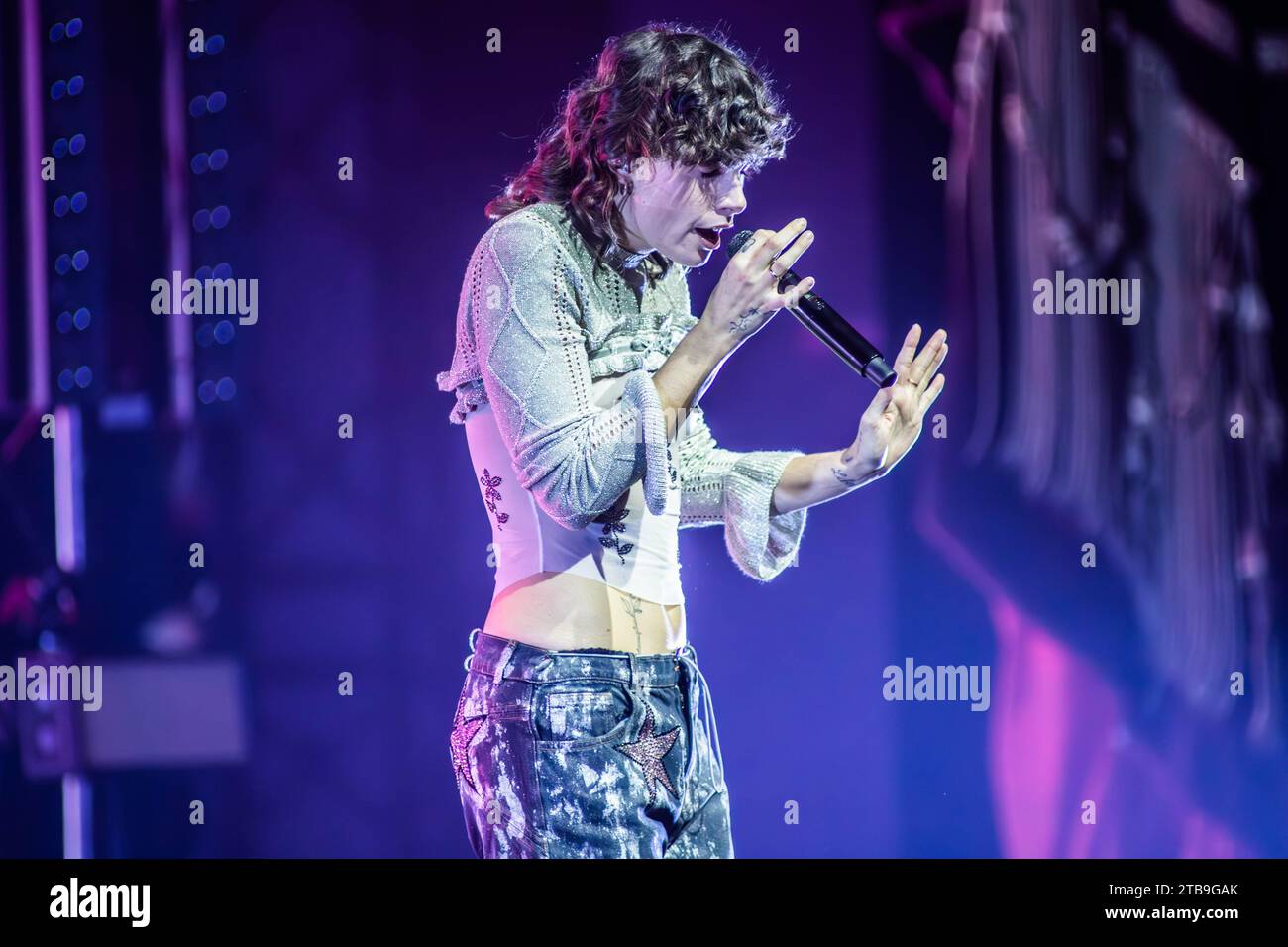 Milan Italy. 04th Dec 2023. The Italian singer-songwriter and rapper ...