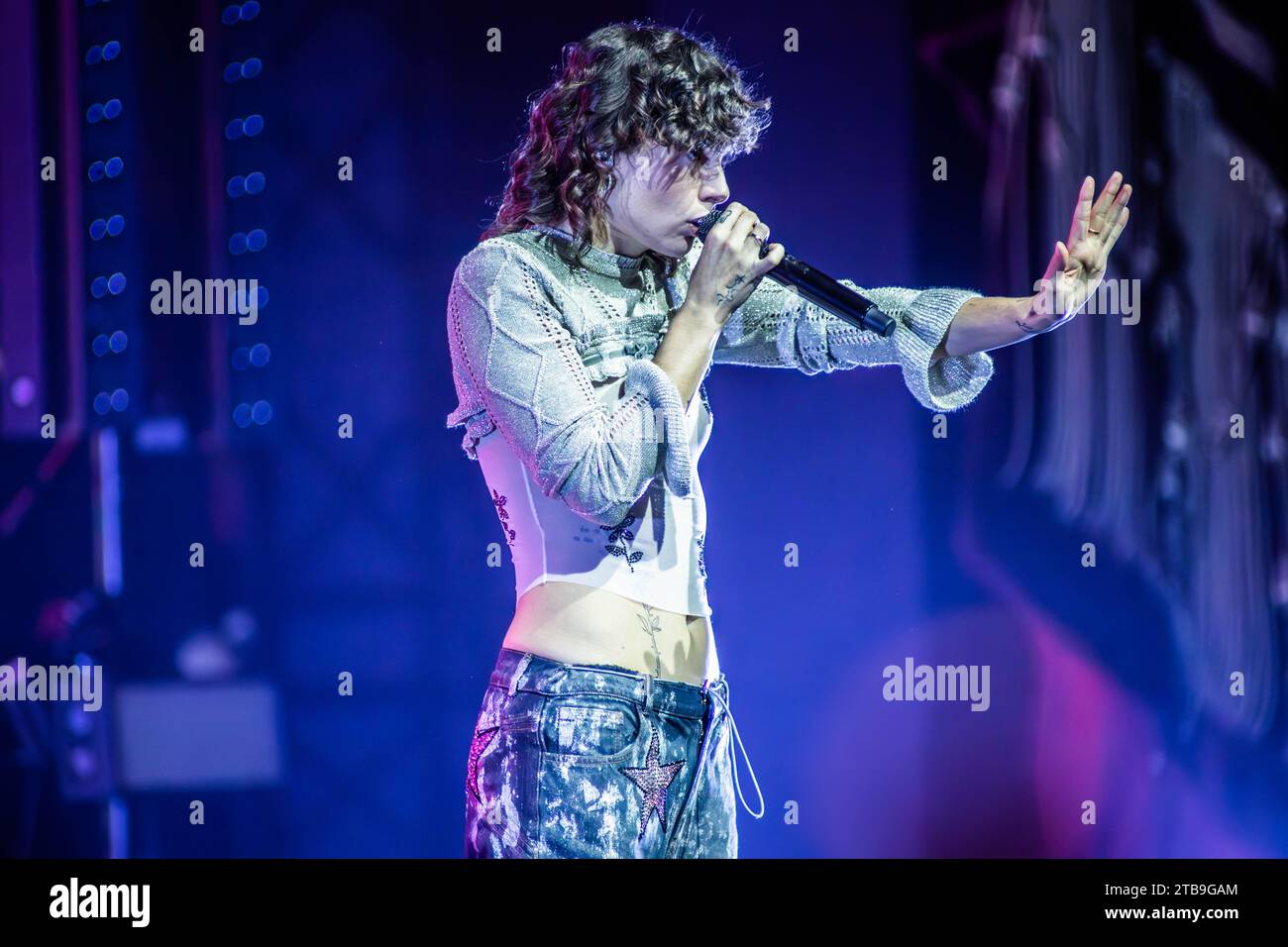 Milan Italy. 04th Dec 2023. The Italian singer-songwriter and rapper ...