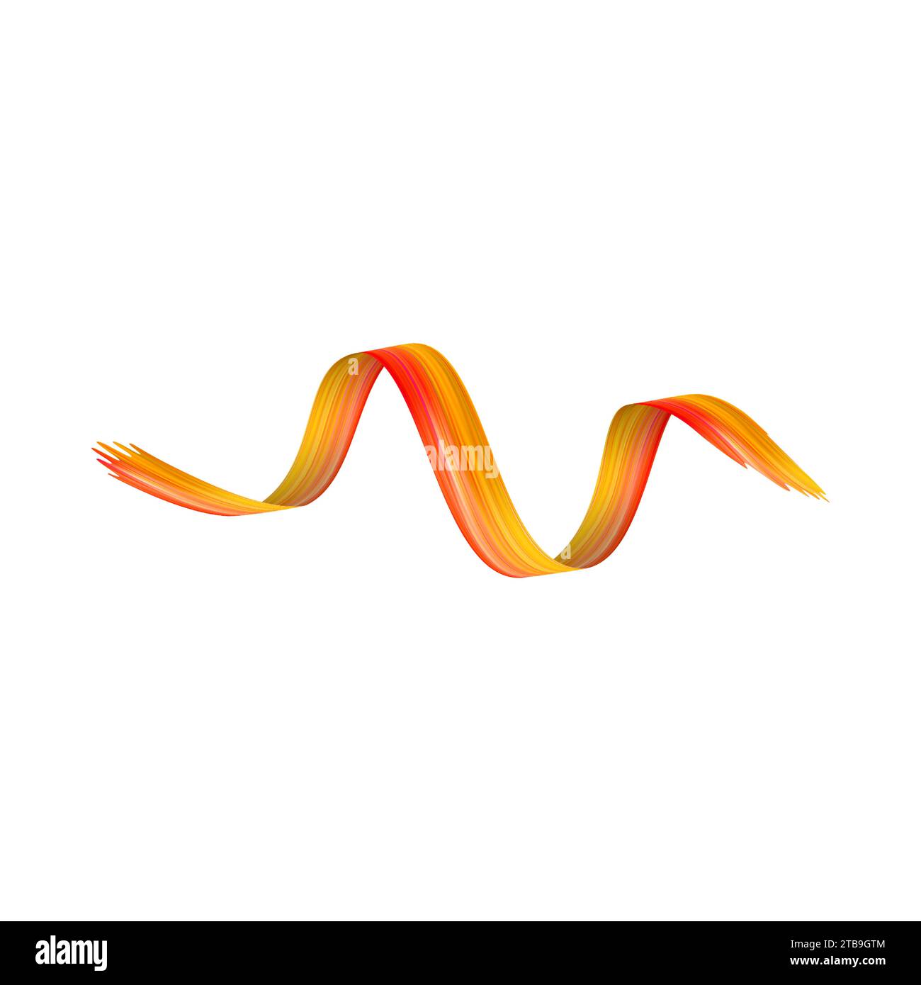 3d Brushstroke gradient texture brush Stock Vector Image & Art - Alamy