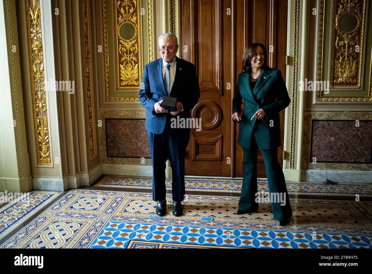 Washington, USA. 05th Dec, 2023. Senator Chuck Schumer (D-N.Y.), the ...