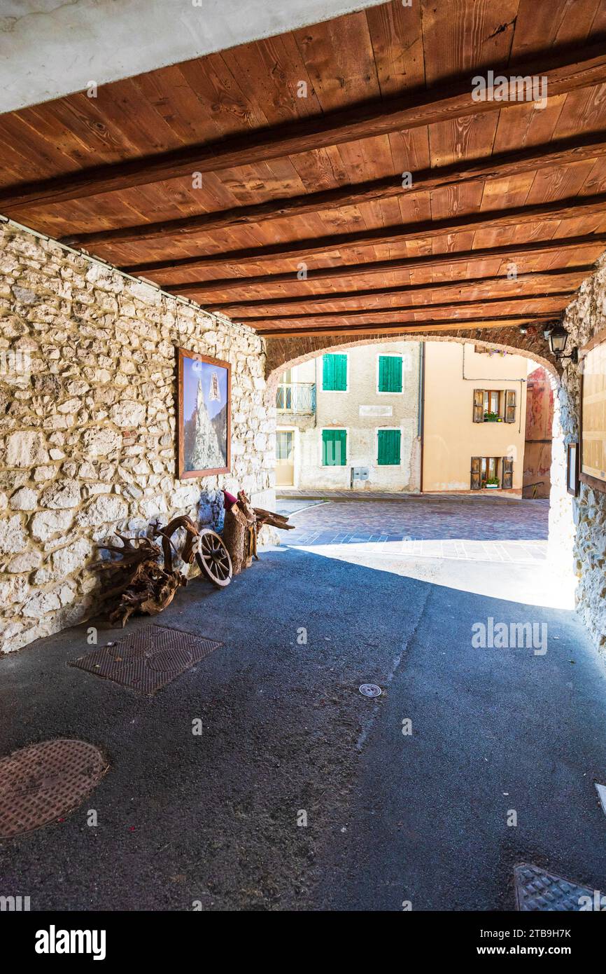 Italy Veneto Brenta Valley - The village of Cismon del Grappa di ...