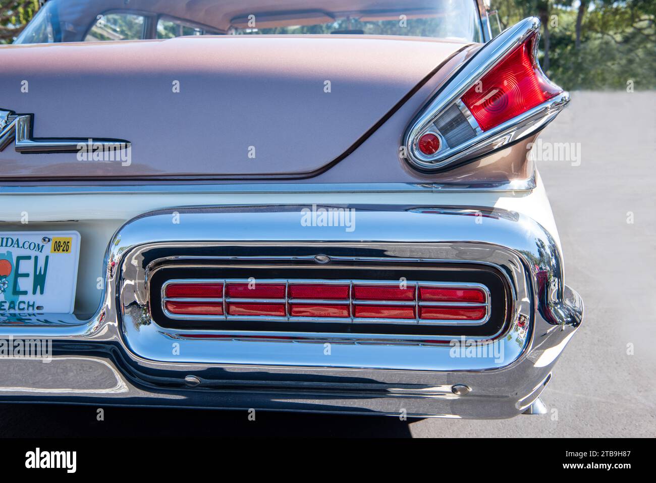 Mercury antique car Stock Photo - Alamy