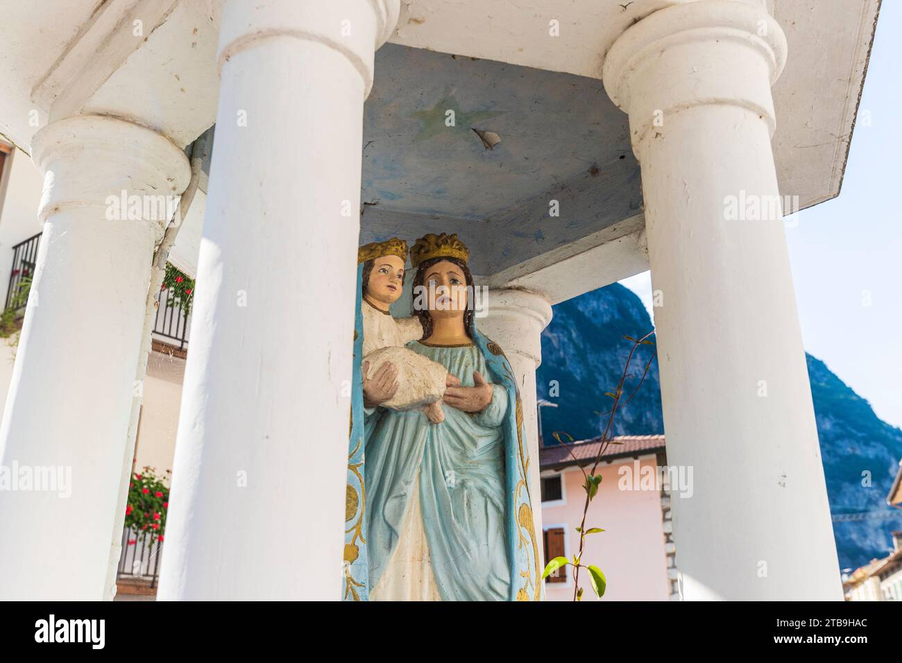 Italy Veneto Brenta Valley - The village of Cismon del Grappa di ...