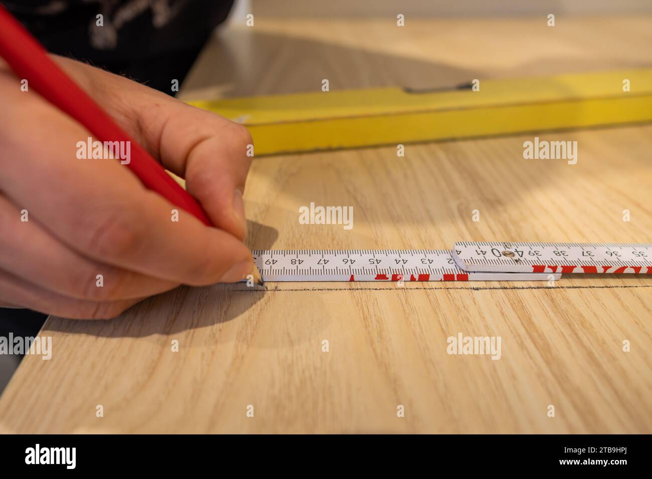 Using a ruler hi-res stock photography and images - Alamy