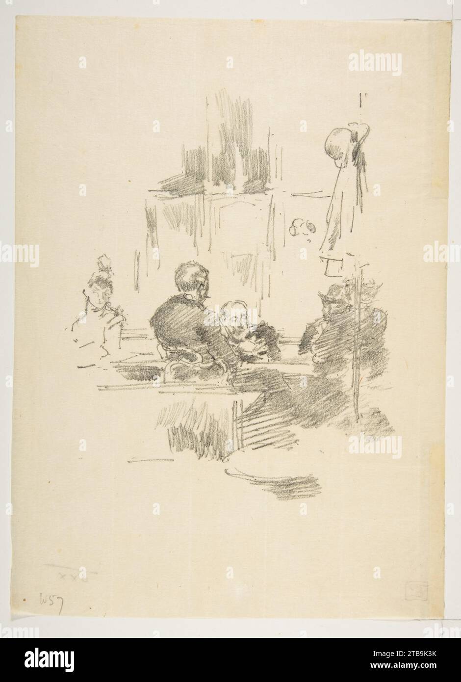 Late Picquet 1984 by James McNeill Whistler Stock Photo - Alamy