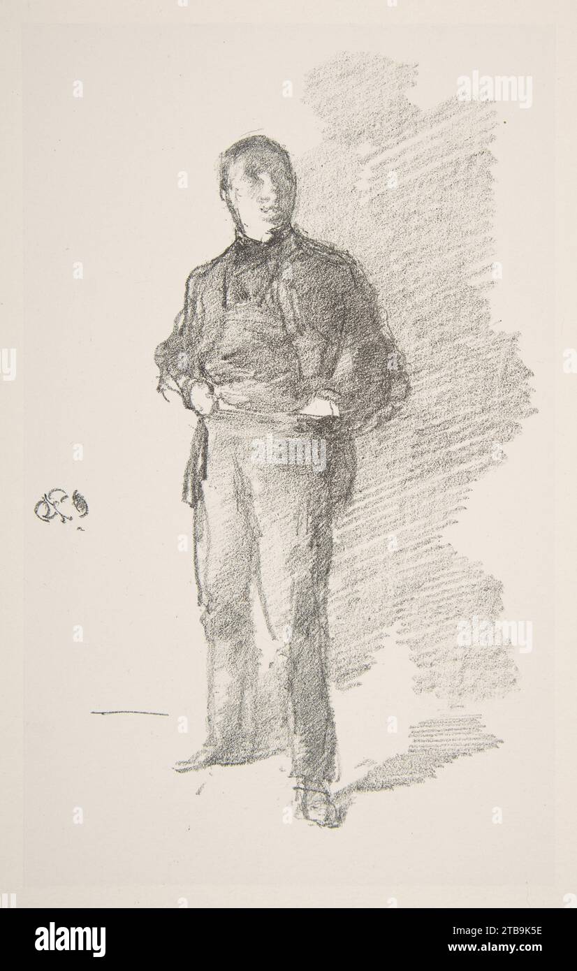 Study No. 1: Mr. Thomas Way 1984 by James McNeill Whistler Stock Photo ...