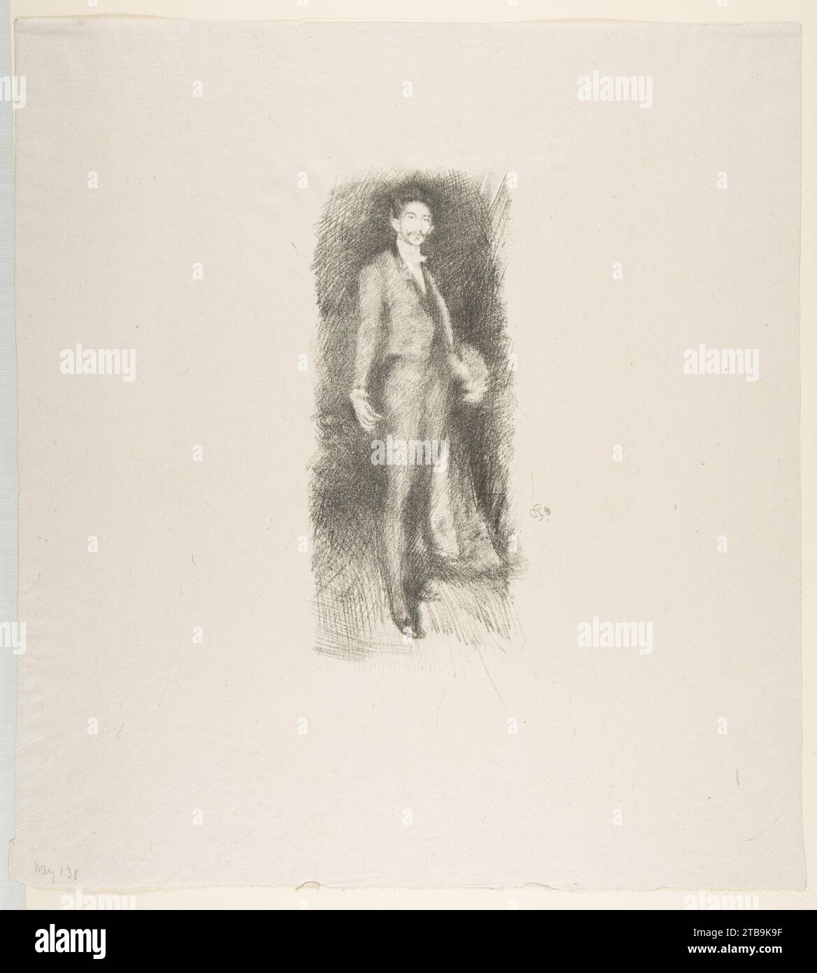 Count Robert de Montesquiou, No. 2 1917 by James McNeill Whistler Stock ...